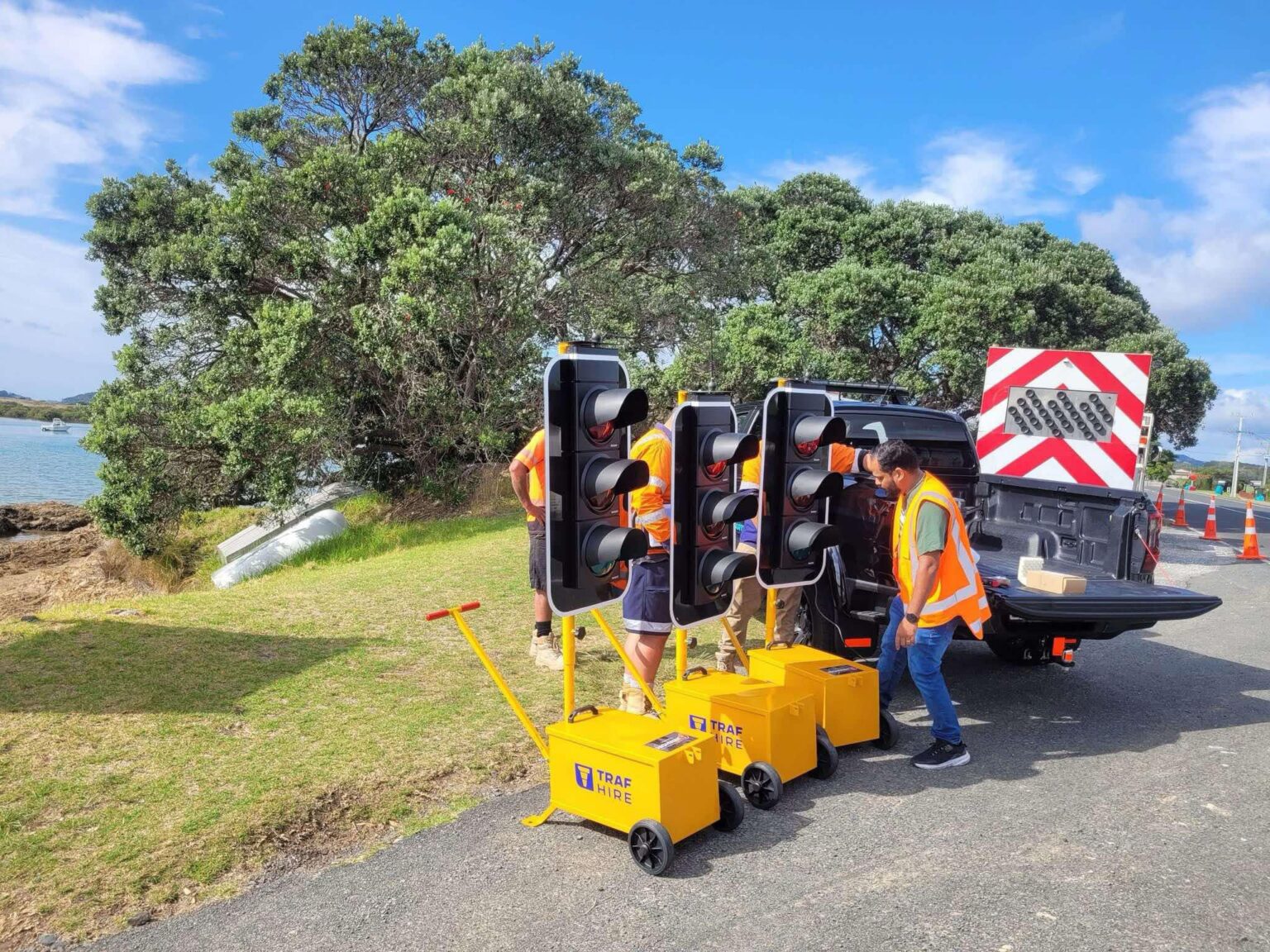 Traf Hire | VMS board | Traffic Light Hire | New Zealand